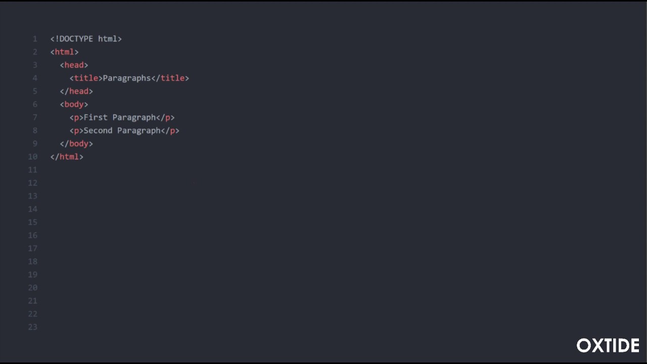 Computer Science | Web Science: HTML Paragraphs - YouTube