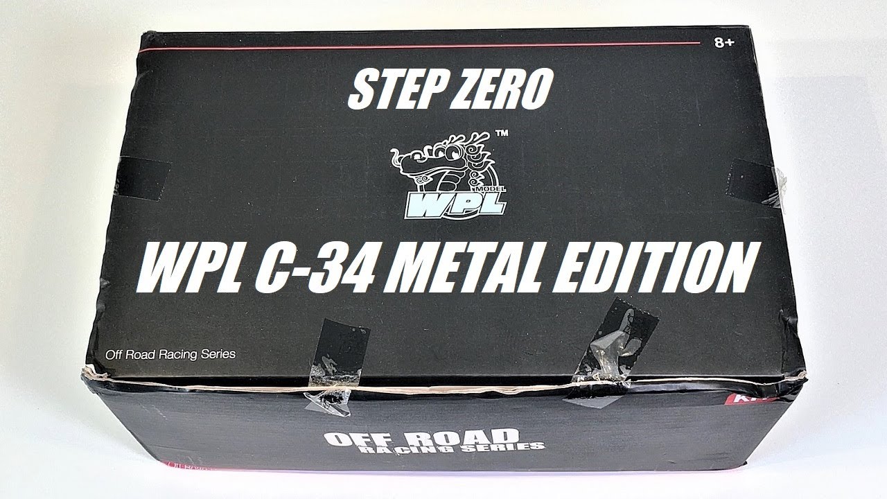 UNBOXiNG the WPL C34 KM (Metal Edition) Step ZERO: Let the Build Begin ...
