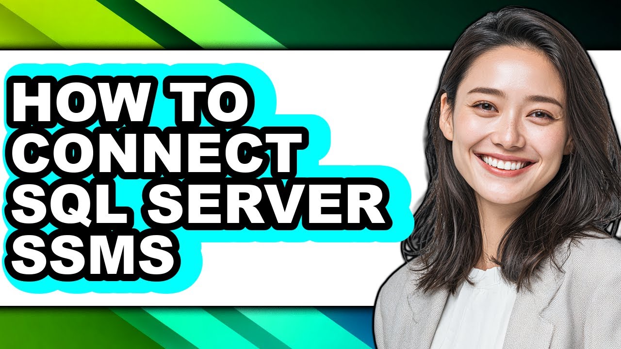 How to Connect Sql Server Ssms - Step by Step - YouTube