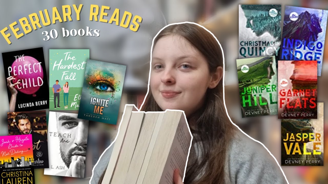 every book i read in february - YouTube