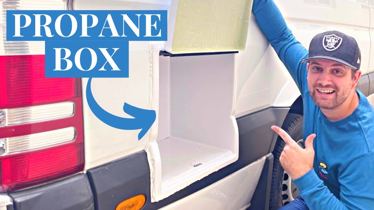 How To Install A LPG Gas Bottle Storage - Mercedes Sprinter Campervan ...