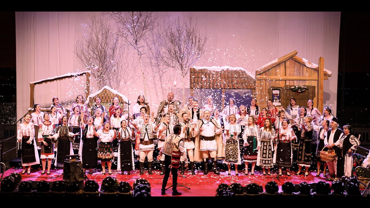 Corul UNISON TRANSILVANIA | Pogorat-a iarna alba | GALA DE CRACIUN ...