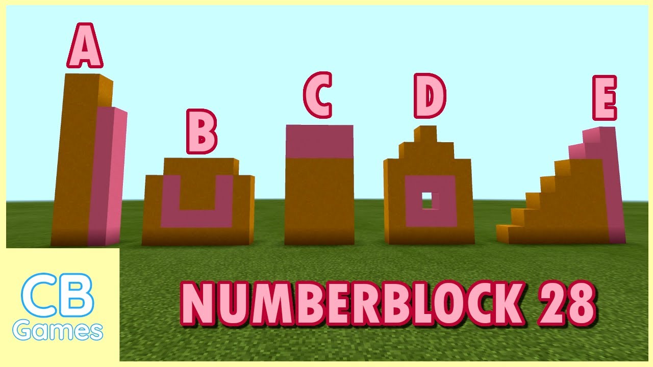 You Choose Numberblock 28 | Land of the Numberblocks - Giant Minecraft ...