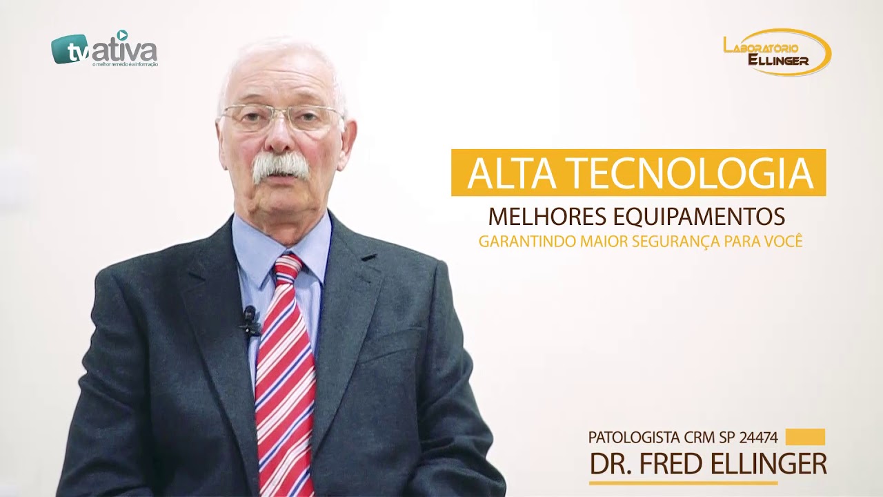 Dr Fred Ellinger, Laboratório de Anatomia Patológica - YouTube