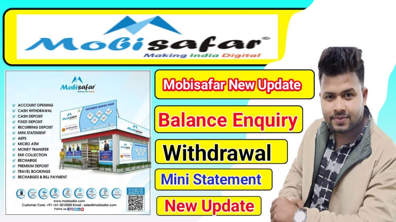 Mobisafar AEPS Portal Introduction | How to Mobisafar Aeps Company use ...