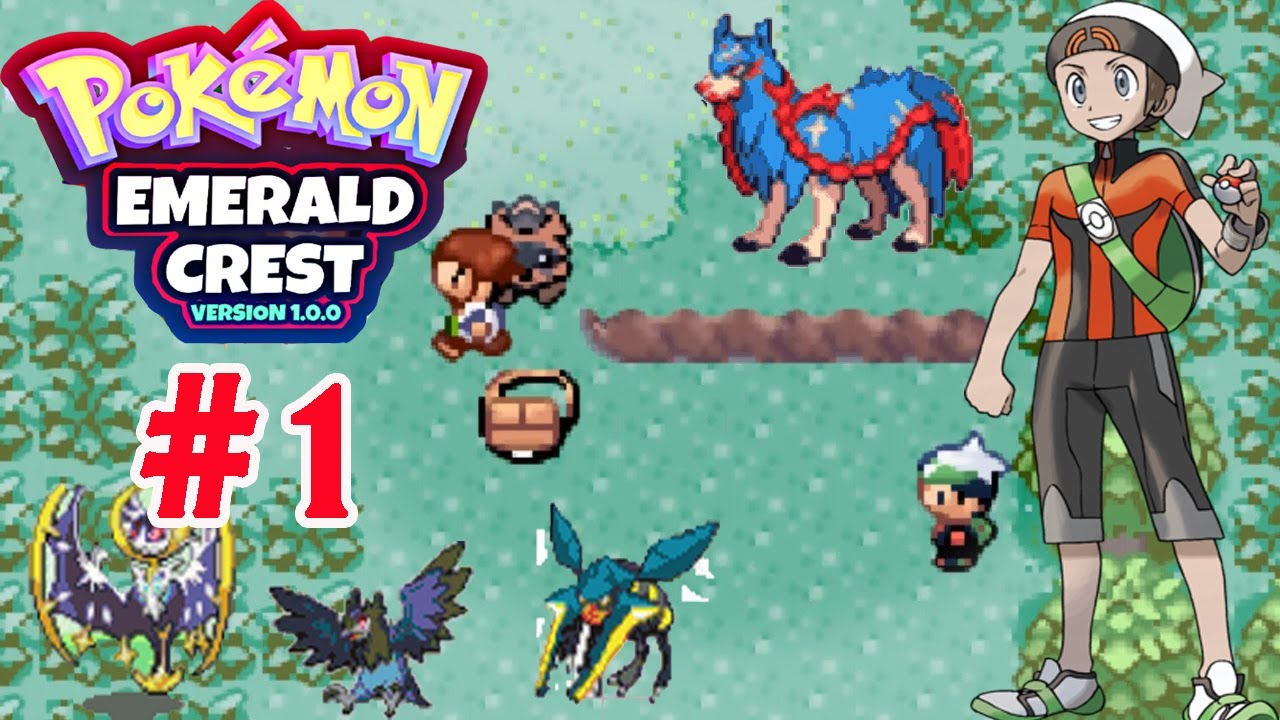 Pokemon Emerald Crest Randomizer GBA #1 เมื่อโลกโปเกม่อนทั้งหมดถูกแรม ...