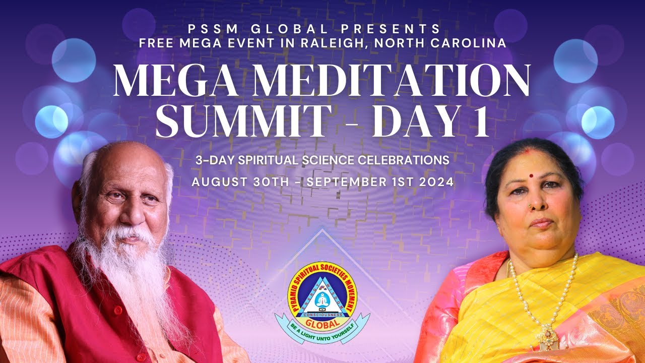 USA Mega Meditation Summit 2 - Day 1 | Raleigh, North Carolina 2024 - YouTube