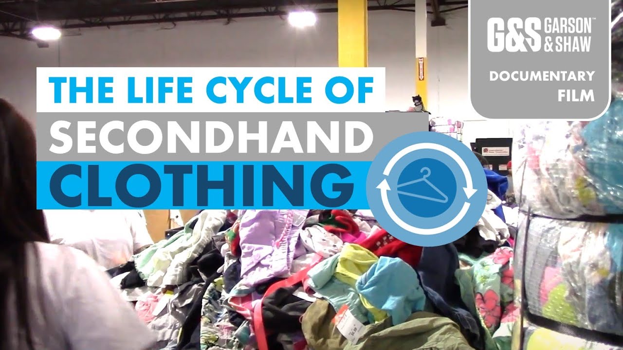 THE LIFE CYCLE OF SECONDHAND CLOTHING - YouTube