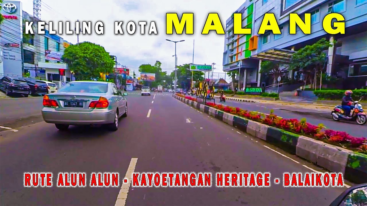 KELILING KOTA MALANG TERKINI !!! RUTE ALUN ALUN - KAYOETANGAN HERITAGE ...