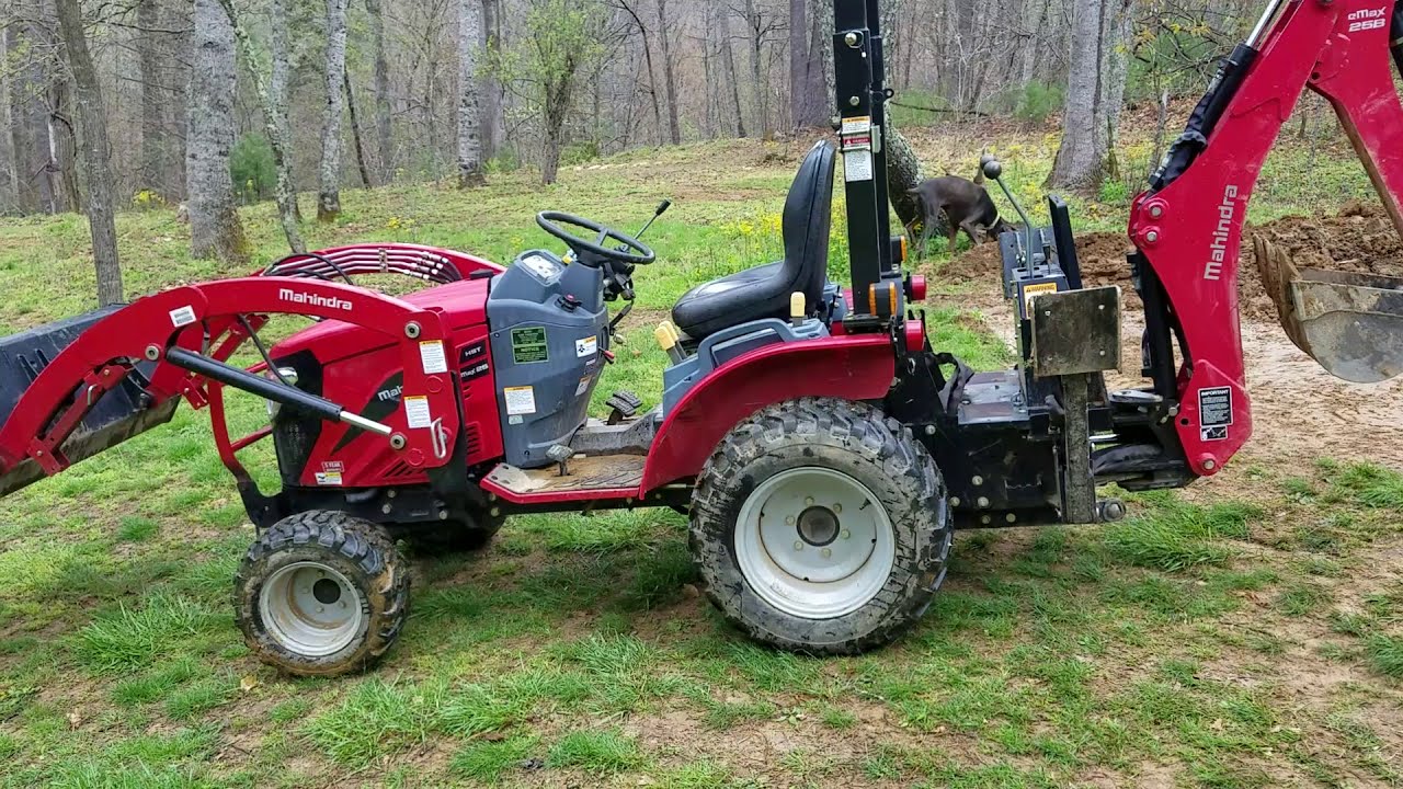 Mahindra Emax25 walk around - YouTube