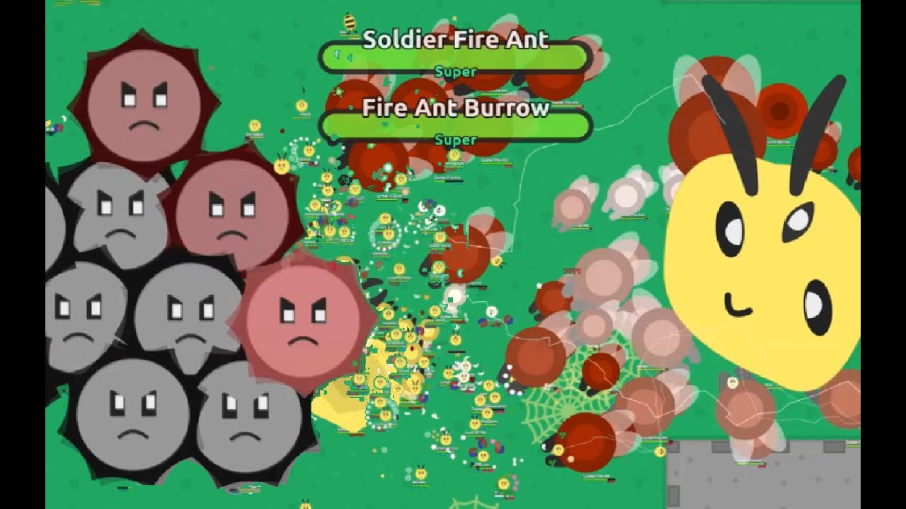 Florr.io - Flowers vs Giant M28 Fight!!! - YouTube