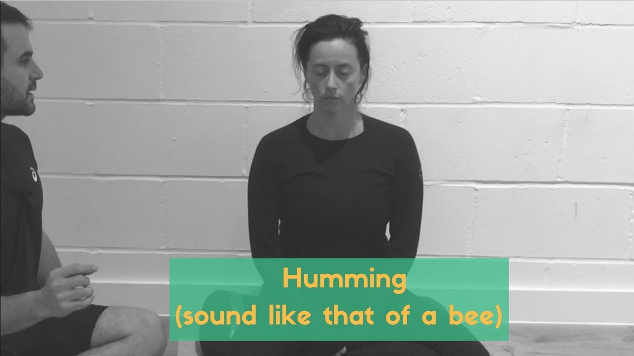 Humming : Bhramari : Bee sound - Pranayama Series - YouTube