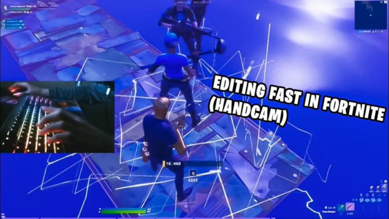 Editing Faster Than A Macro In Fortnite (Handcam) - YouTube