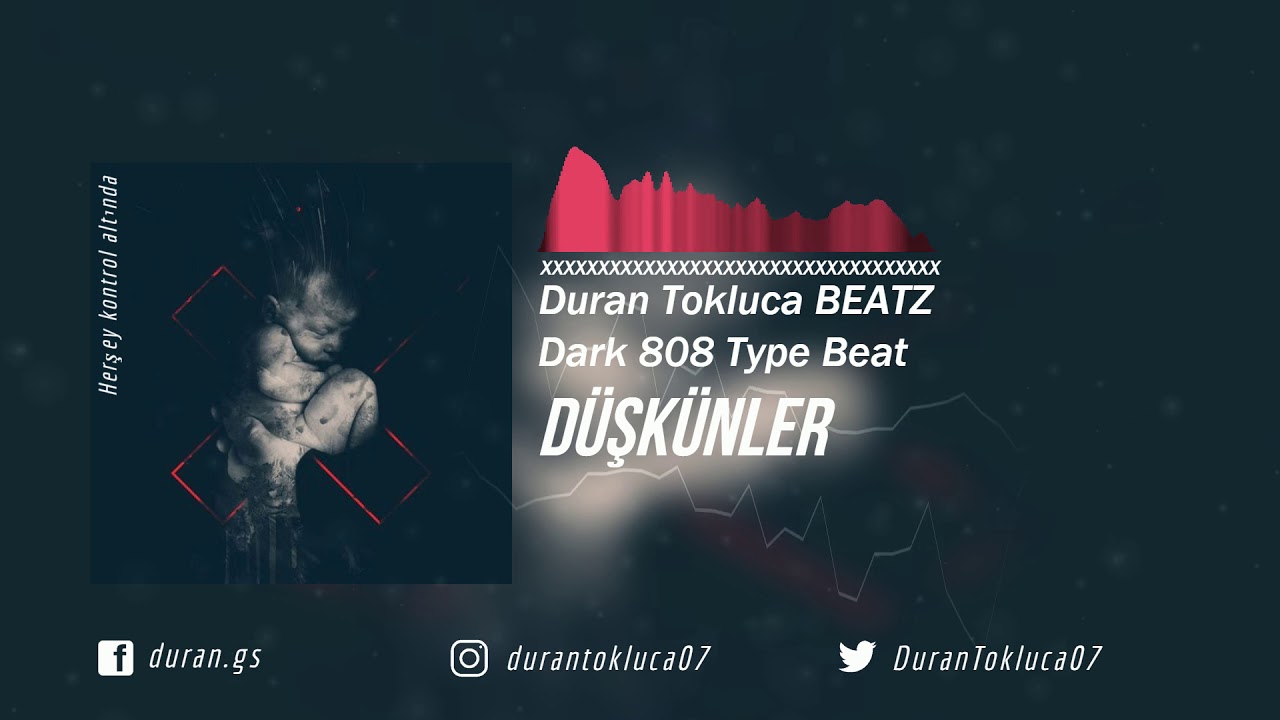 Dark 808 Type Trap Beat / Deep Piano Hiphop Rap Beat / Prod.Duran ...