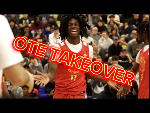 OTE GOES CRAZY VS ROSE CATHOLIC! IAN JACKSON GOES CRAZY IN OVERTIME WIN!!!(MUST WATCH) - YouTube