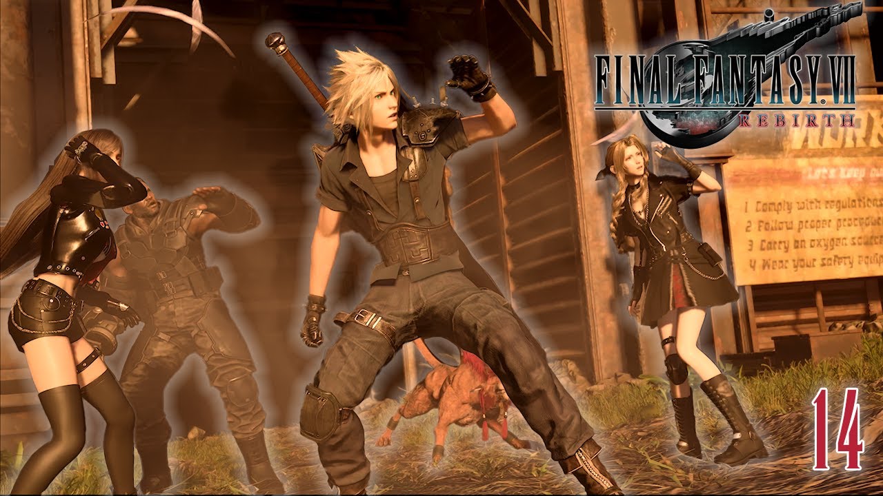 Final Fantasy VII: Rebirth - Party Menu Mod - Playthrough Episode 14 ...