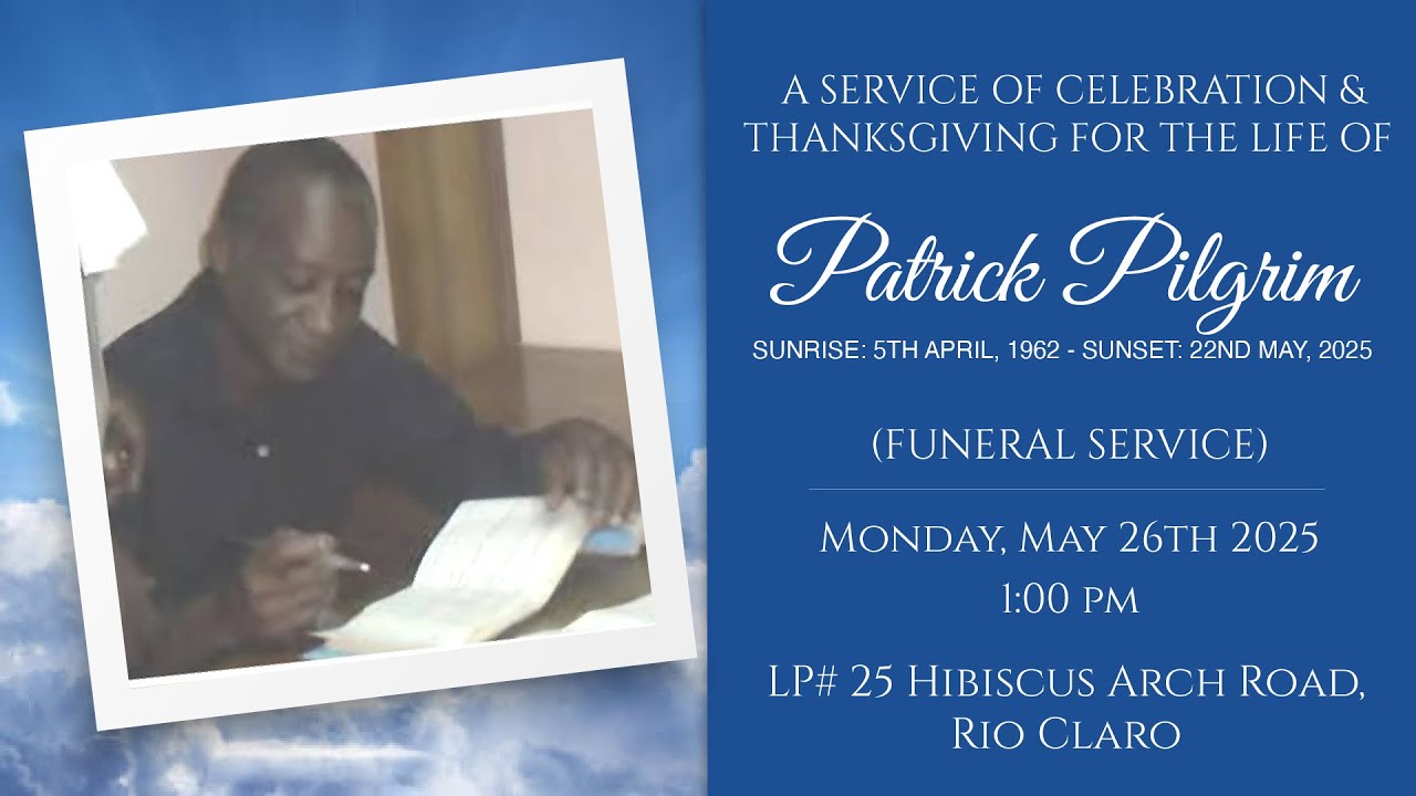 The Funeral Service of Patrick Pilgrim - YouTube