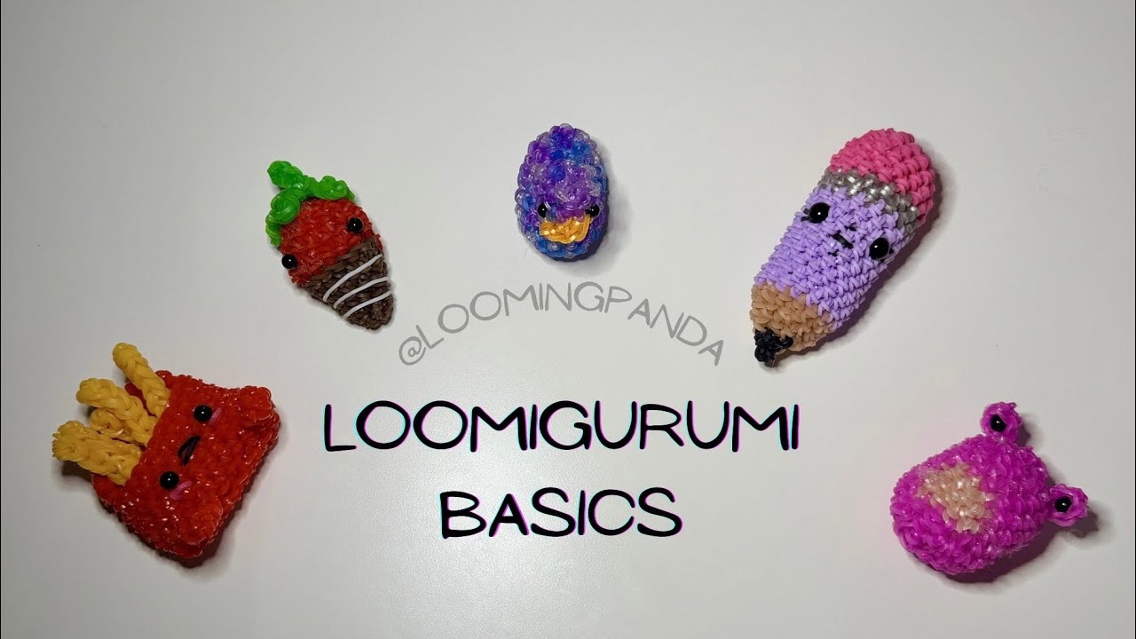 Loomigurumi basics! (FOR BEGINNERS!) #rainbowloom #loom #tutorial - YouTube