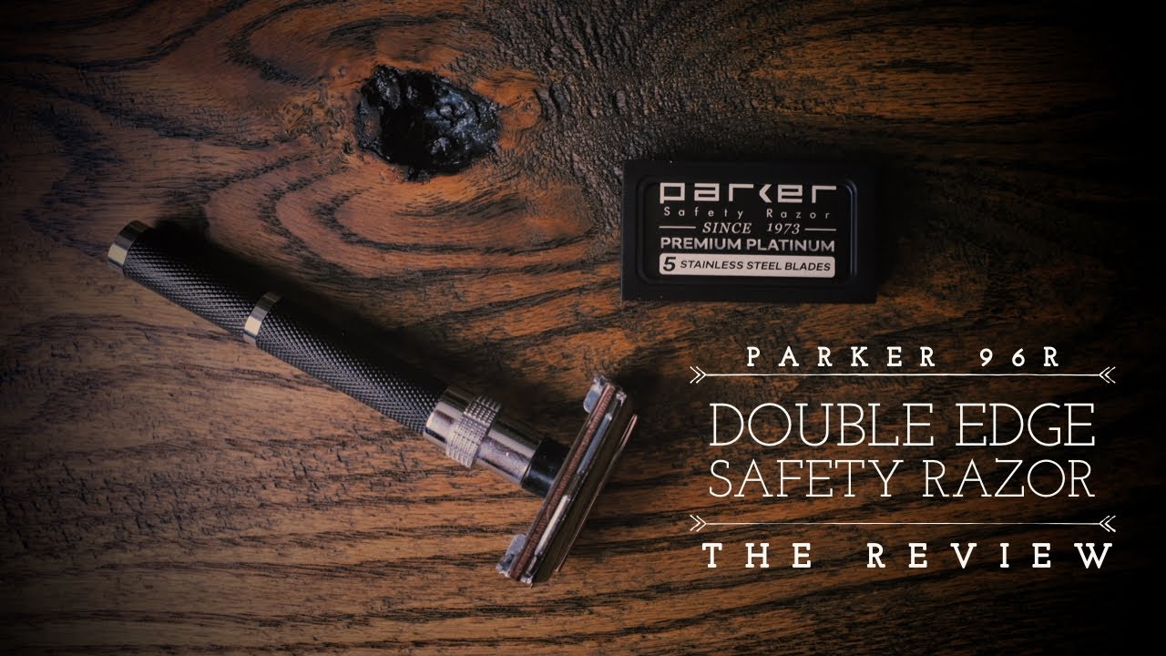 Parker 96R Safety Razor...Safety Razor Shaving Review - YouTube
