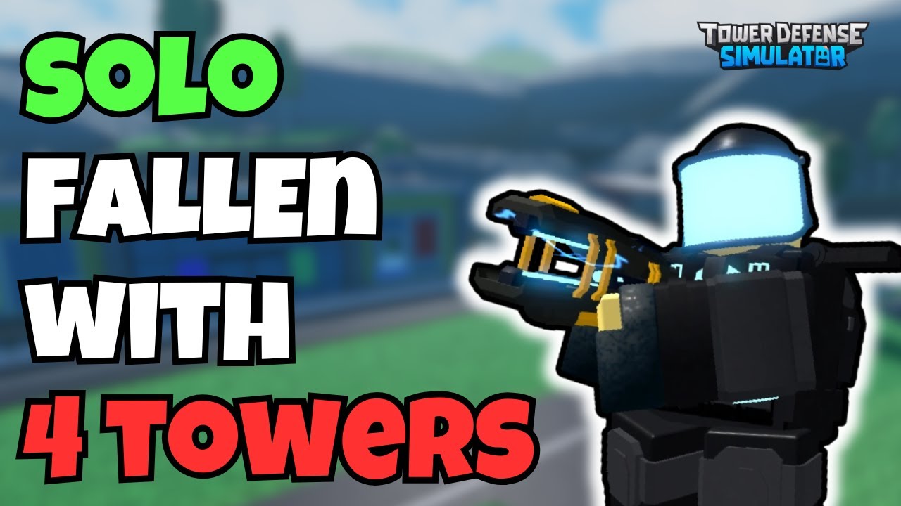 EASIEST FALLEN WITH 4 TOWERS ONLY - Fallen Milly U-Turn POV I TDS ...
