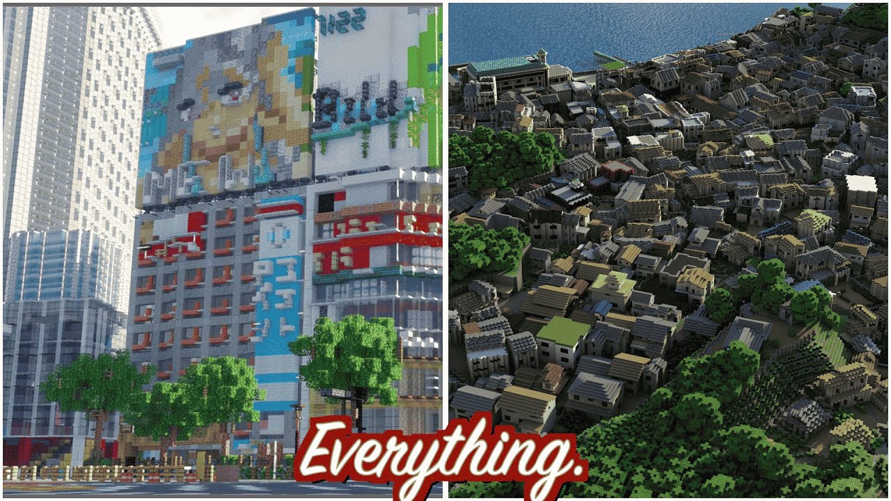 Japan will disappear by 2225, so we preserved it in Minecraft - YouTube