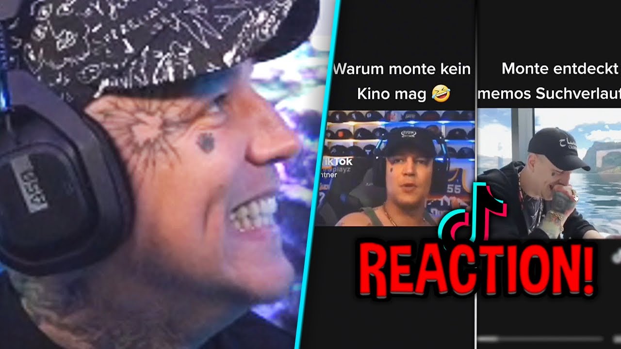 BESTER CLIP!🤣 Monte REAGIERT auf TIKTOKS 😎 MontanaBlack Reaktion - YouTube