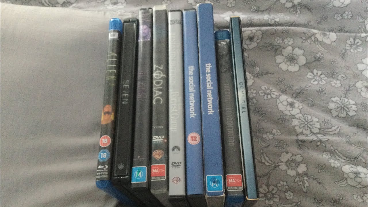 My David Fincher movie collection - YouTube