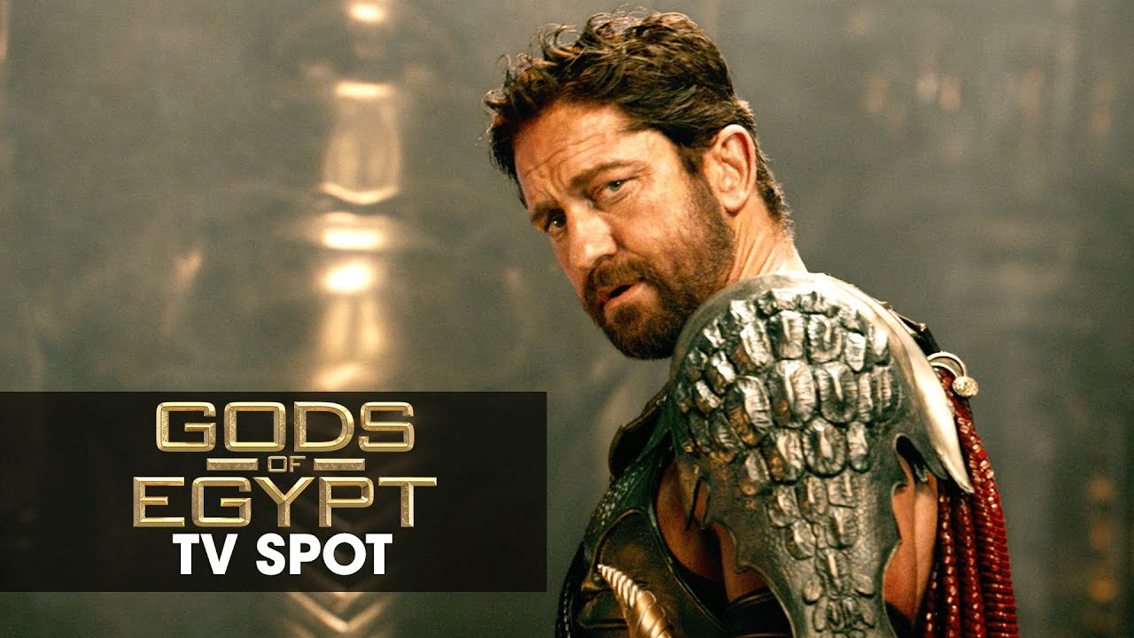 Gods of Egypt (2016 Movie - Gerard Butler) Official TV Spot – “Non-Stop ...