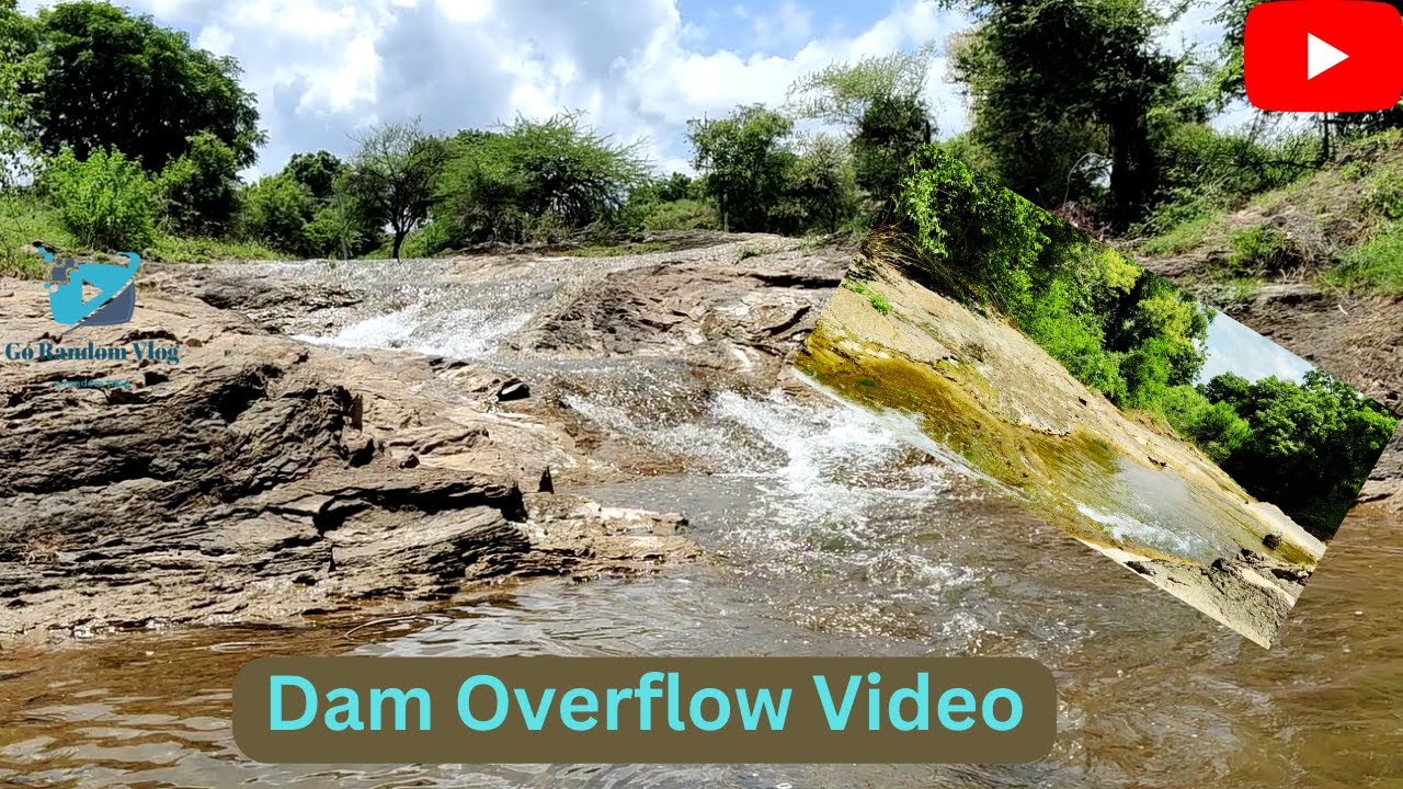 Dam Overflow | Waterfall sound | #youtube #youtuber #nature #waterfall ...