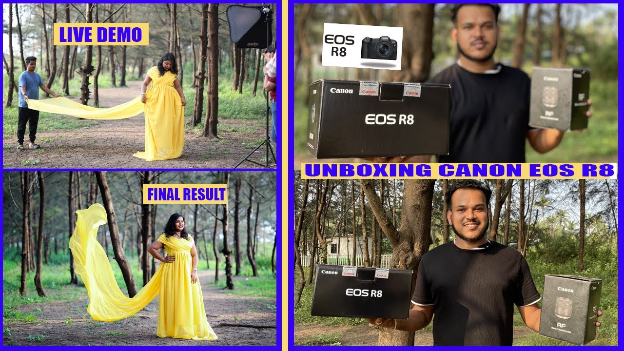 Unboxing Canon EOS R8 Camera | Best budget camera for pro photography ...