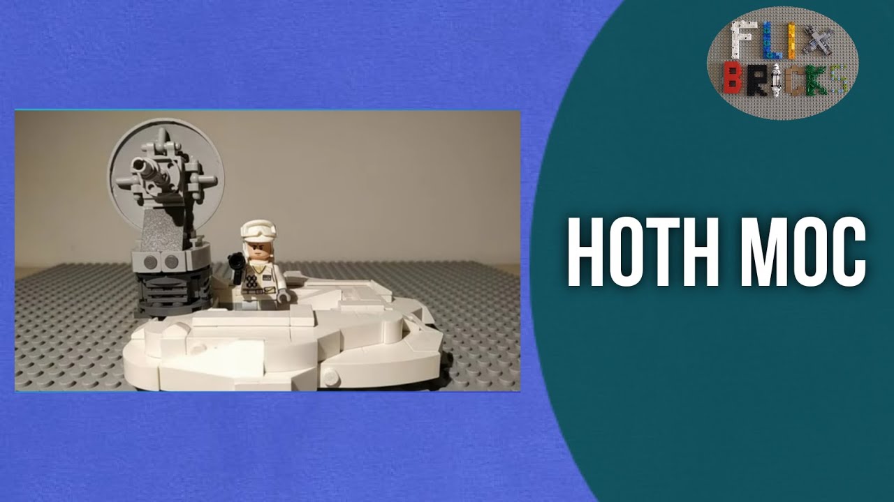 Speed build LEGO Hoth moc - YouTube