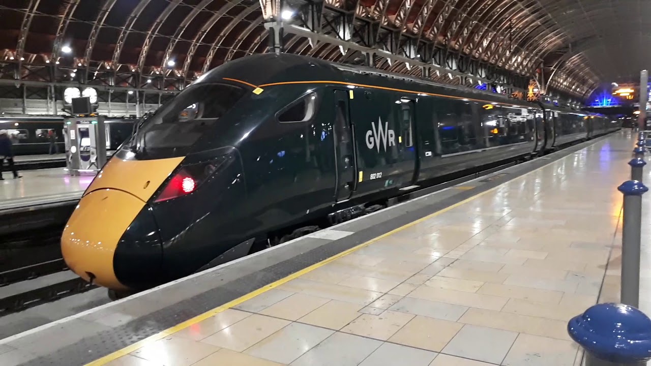 Class 802 IET (802012) Departs London Paddington - YouTube