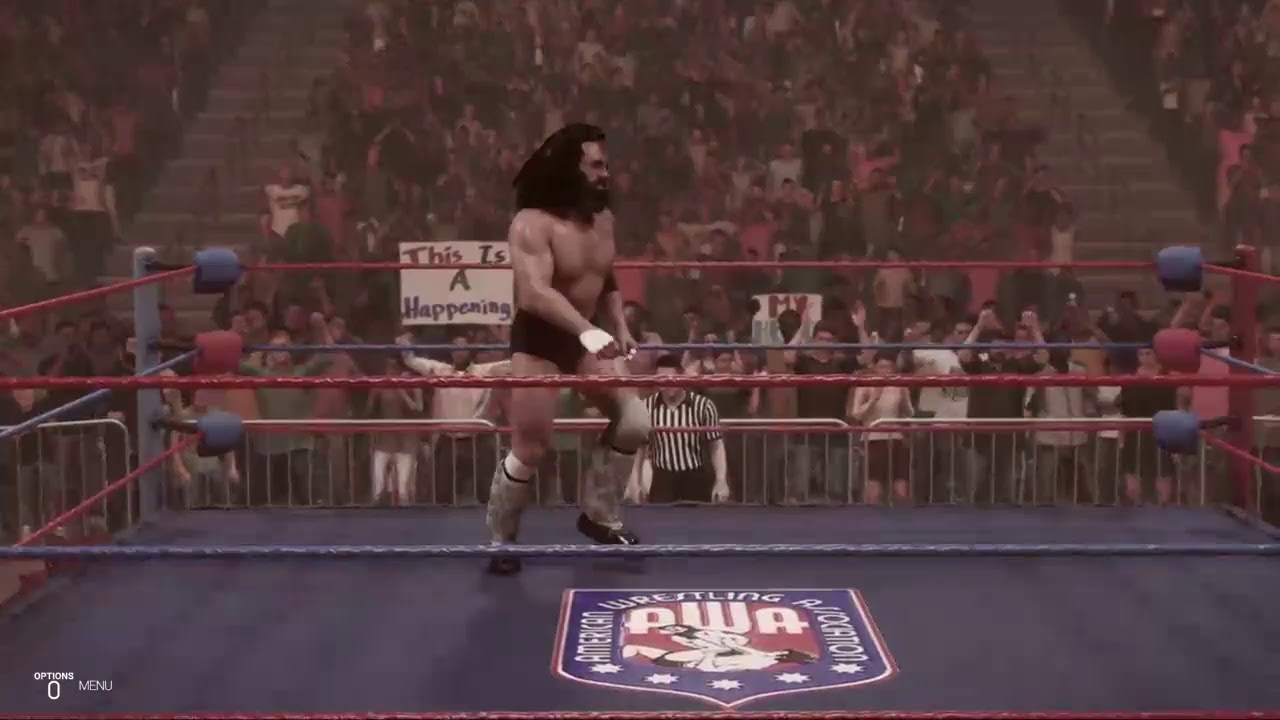 AWA Main Event Abdullah the Butcher vs Buddy Roberts - YouTube