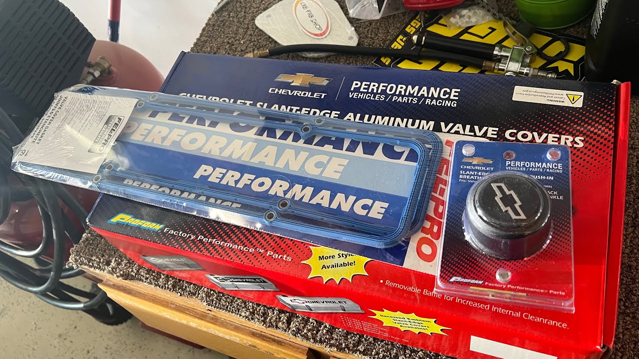 Blueprint 396 Stroker Valve Cover install. - YouTube