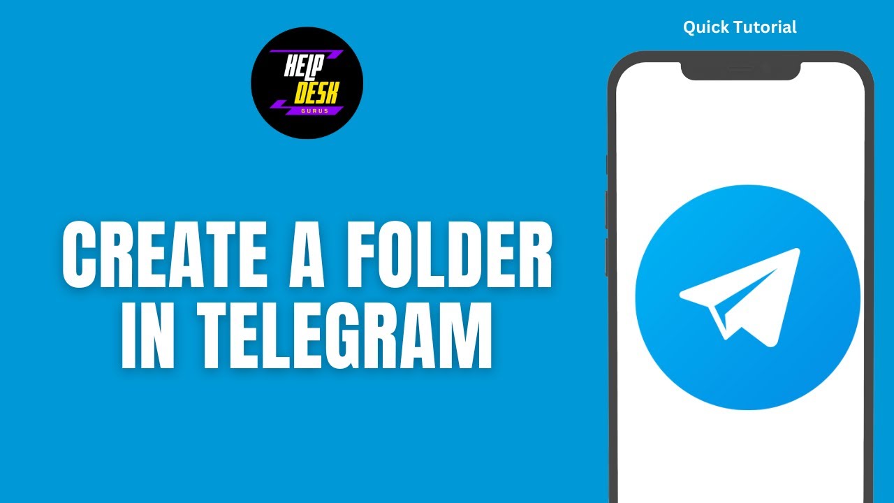 How To Create A Folder In Telegram - YouTube