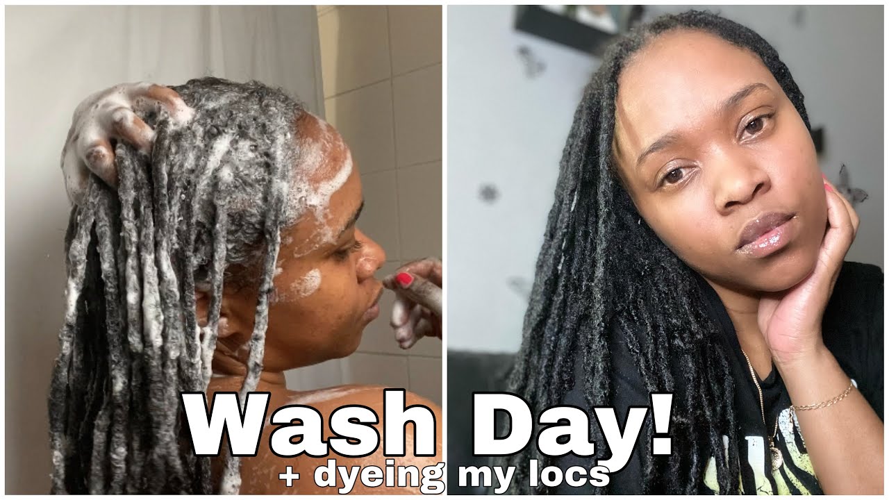 MY SIMPLE LOC WASH ROUTINE - YouTube
