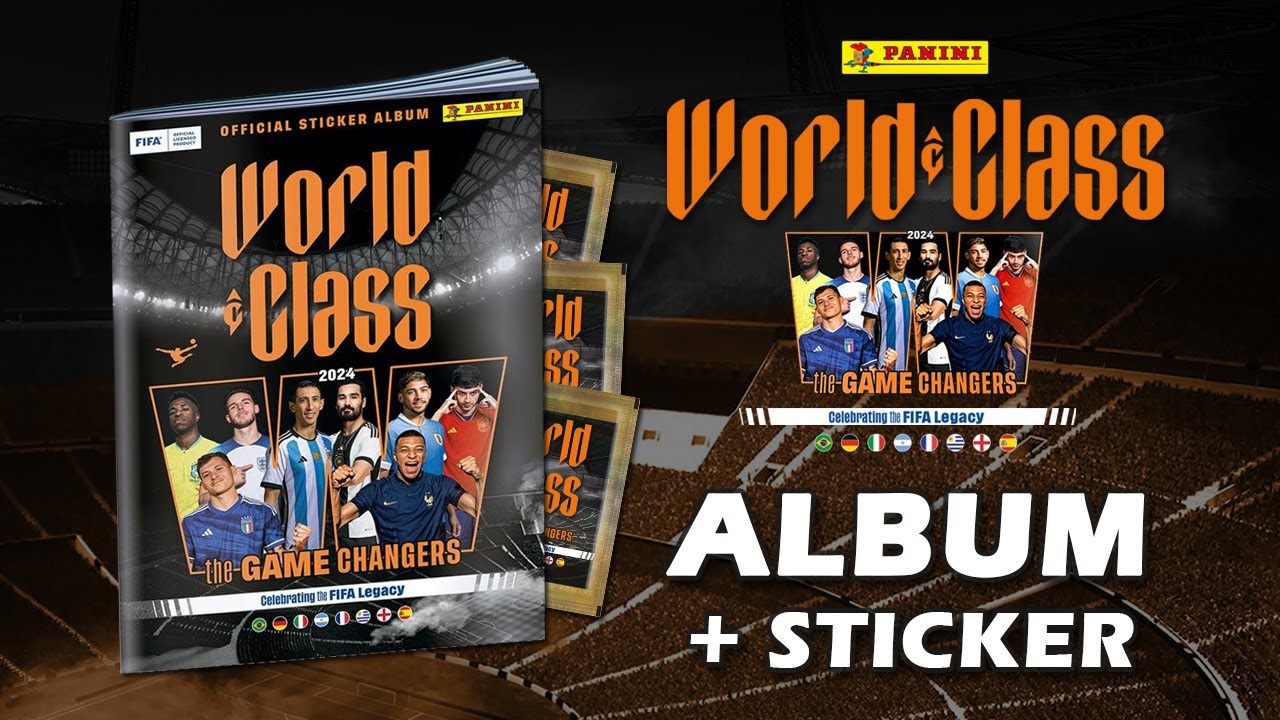 PANINI FIFA World Class 2024 Sticker - ALBUM & STICKER - YouTube
