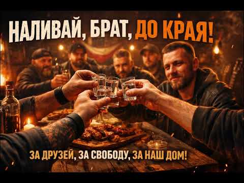 Наливай, брат, до края 🍷 | Песня про друзей и жизнь | Шансон 2026