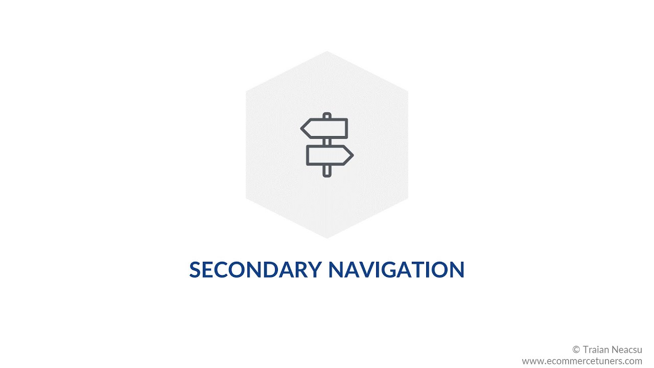 Listing Pages: Secondary Navigation - YouTube