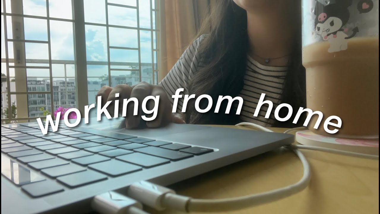 working from home | chill week, book fair, world cup final - YouTube