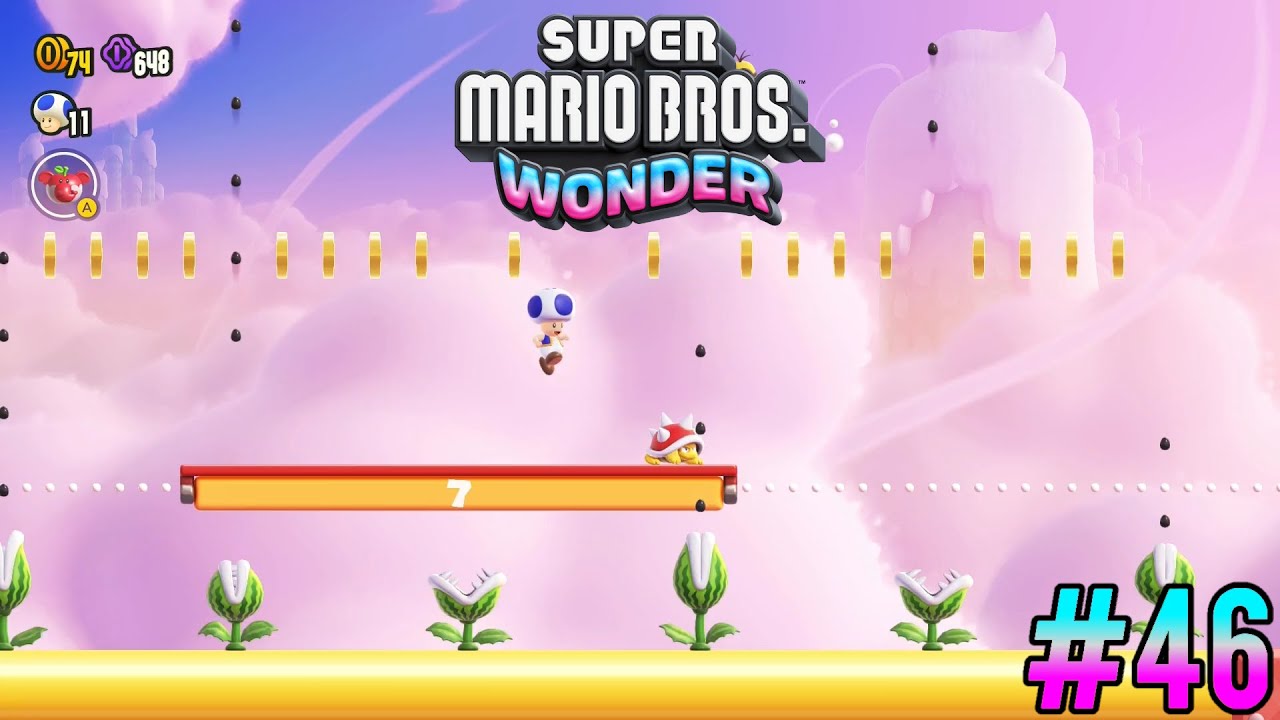 Super Mario Bros. Wonder - Playthrough #46 (Countdown to Drop Down ...
