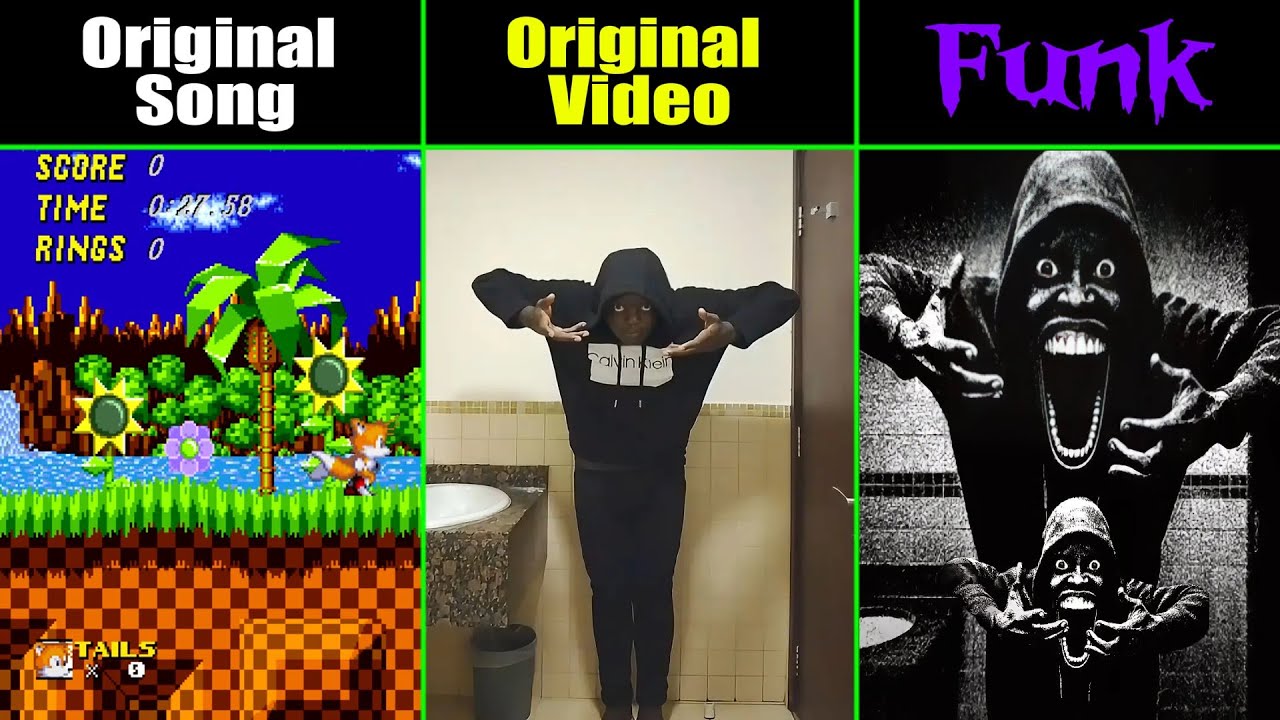 Sonic exe Original vs Original Scp 61 vs Funk - YouTube