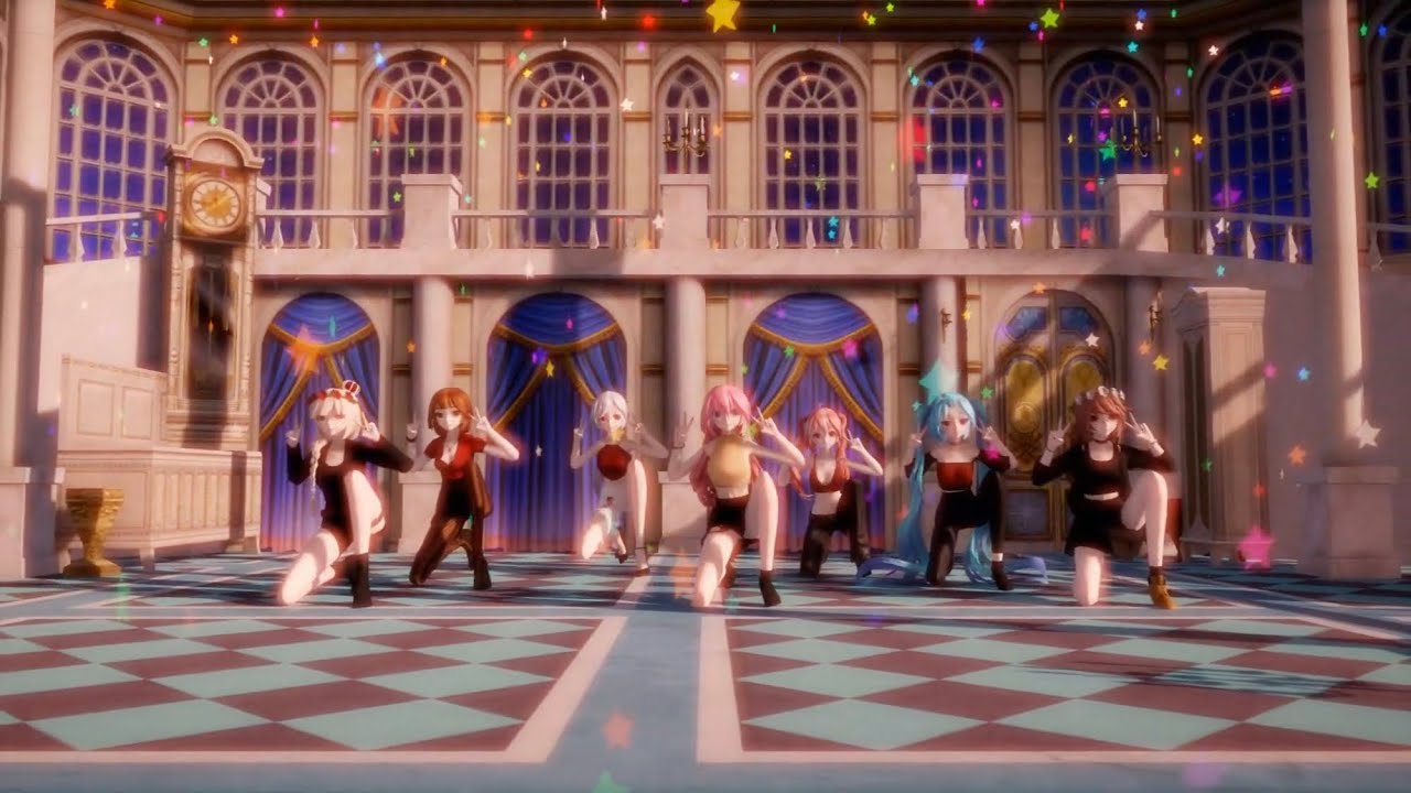 【MMD x K-POP】 'IDOL' - BTS (방탄소년단) - YouTube