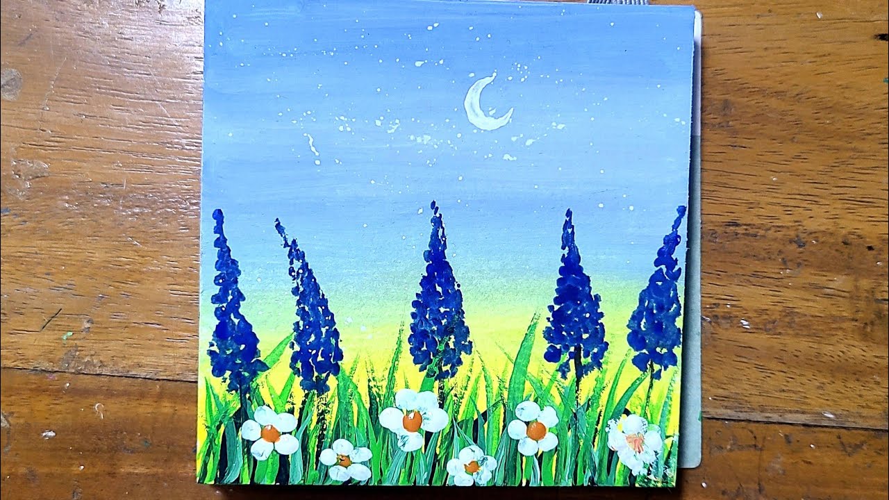 Cute scenery drawing🖌️🎨 - YouTube