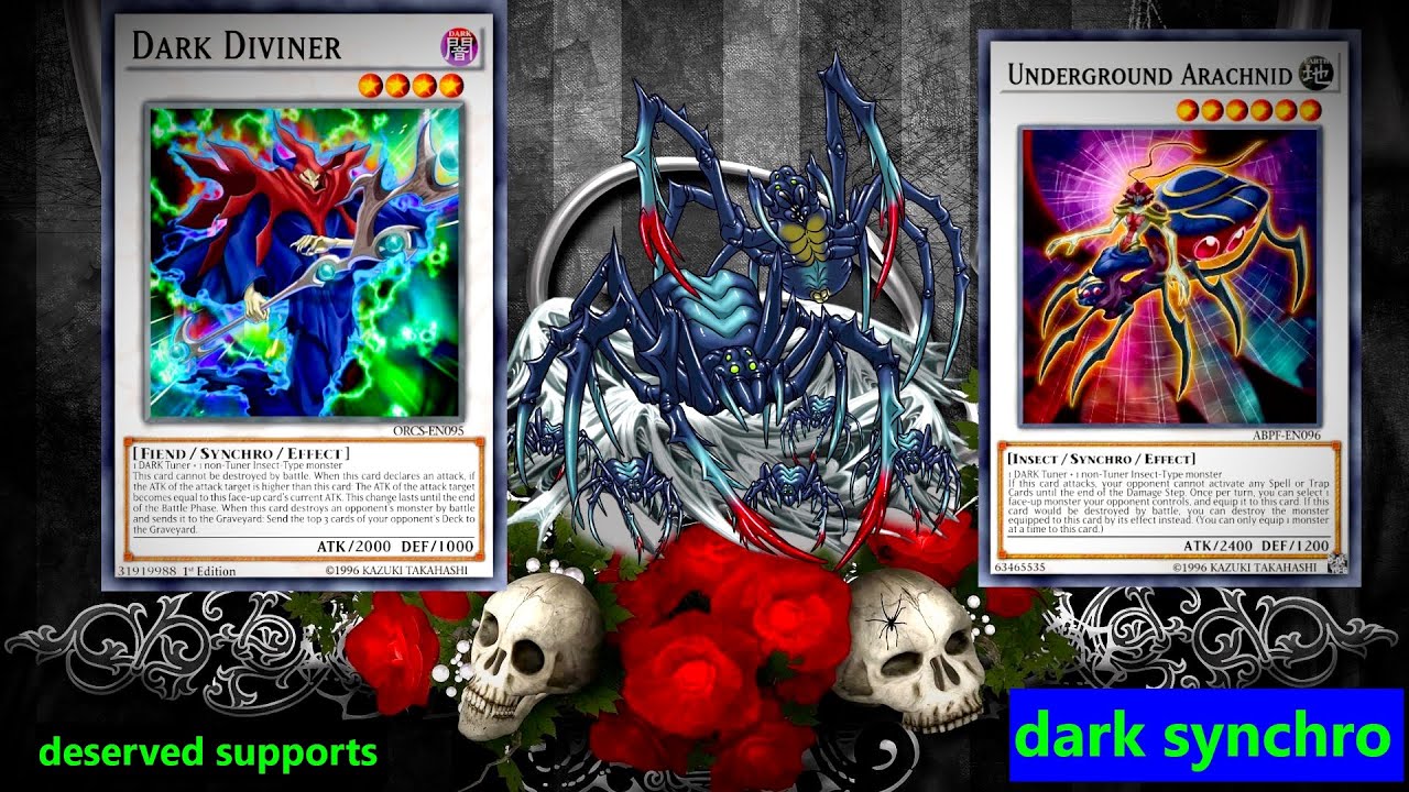 (YGOPRO)deserved supports ?dark synchro Insect deck,Dark Diviner - YouTube