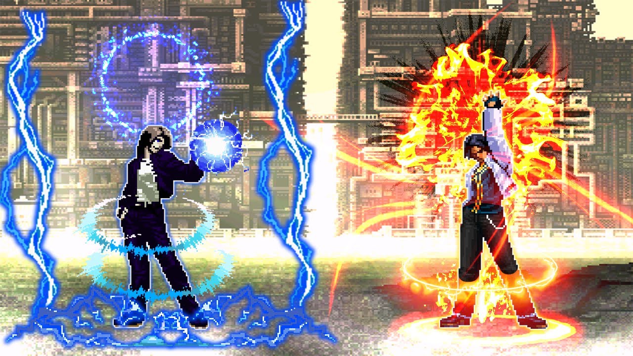 [KOF MUGEN] Kyo Clone 6 VS Nests Kyo Kusanagi - YouTube