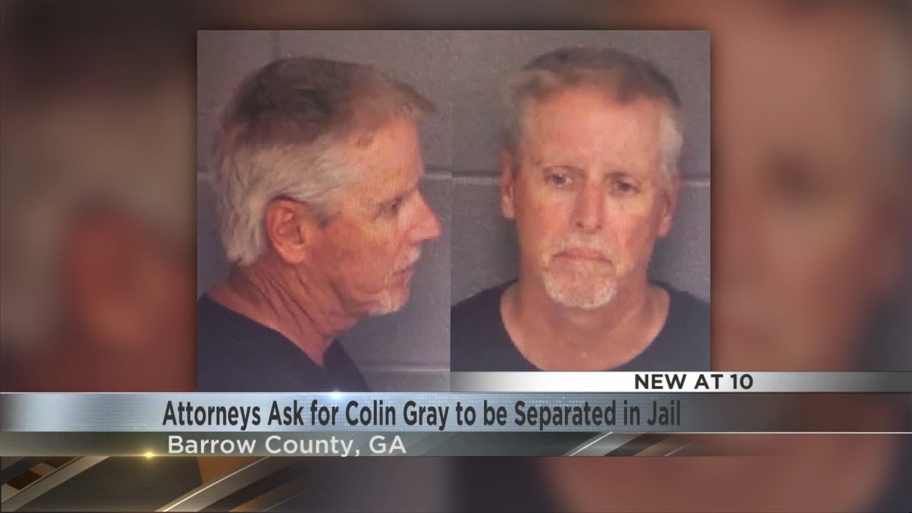 Attorneys ask for Colin Gray to be separated in jail - YouTube