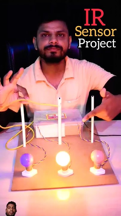 IR sensor project 😳🥰 #experiment #science #physics #scienceexperiment #tricks #beats #typebeat ...