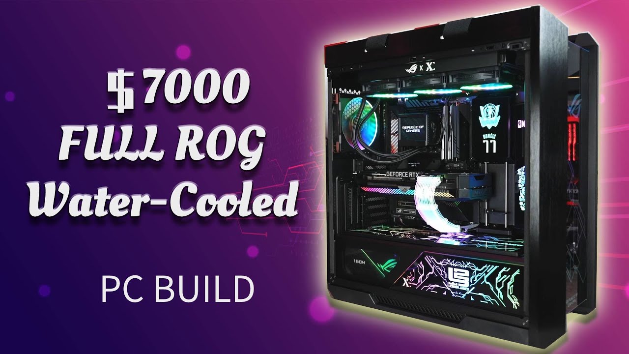 Colorful AURA SYNC ROG3090 Gaming PC Build for Brother,A Big Surprise ...
