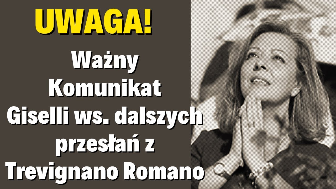 UWAGA! Ważny Komunikat Giselli Cardii ws. dalszych przesłań z ...
